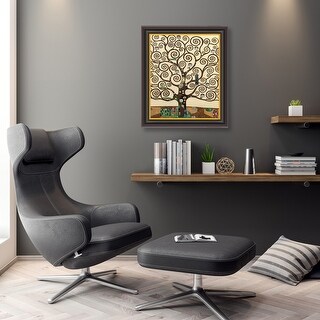 La Pastiche Gustav Klimt 'Tree of Life' Vertical Canvas Art - Bed Bath ...