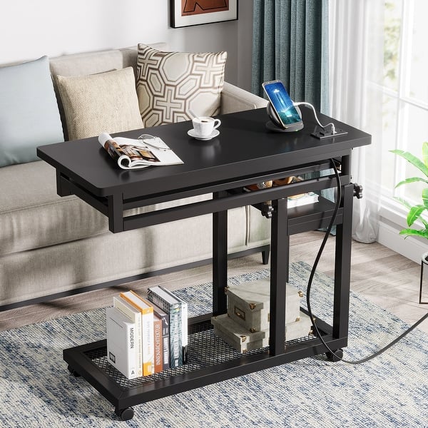 portable side table desk