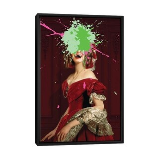 iCanvas "Madame De Rouge" by Alain Magallon Framed Canvas Print - Bed ...