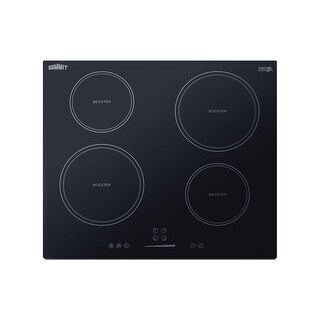 Summit SINC4B24 24" Wide 4 Burner Induction Cooktop with Boost - Bed ...