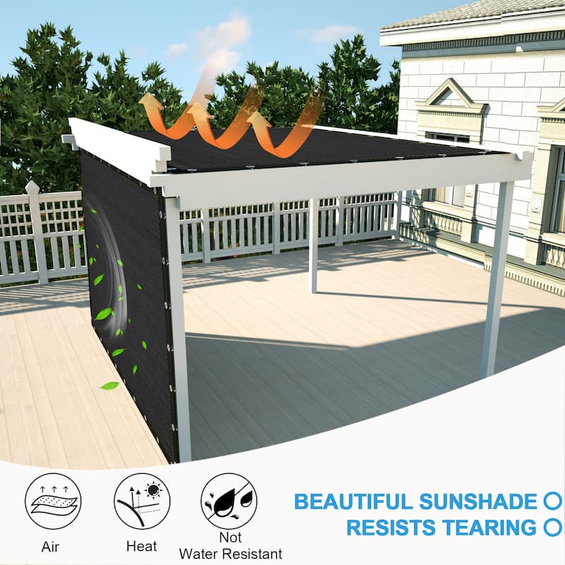 Artpuch Shade Fabric Sun Shade Cloth with Grommets GN08 for Pergola ...
