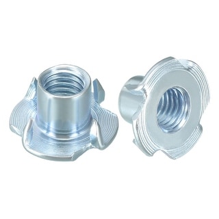 20Pcs M10 4 Pronged Tee Nut T-Nut For Rock Climbing Holds Woodry ...