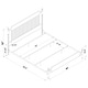 Cameron 51-Inch Metal Panel Bed Black - Bed Bath & Beyond - 41899347