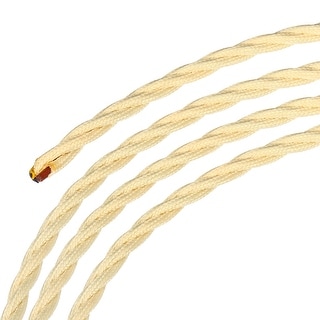 Twisted Cloth Covered Wire 3 Core 18AWG 3.0m/9.84ft,Electrical Cable ...