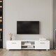 63 inch TV Stand Media Center TV Cabinet with 2 Large-Capacity Side ...