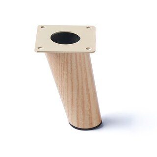 5.9 Inch Round Steel Slanted Furniture Leg (Set of 100) - Bed Bath ...