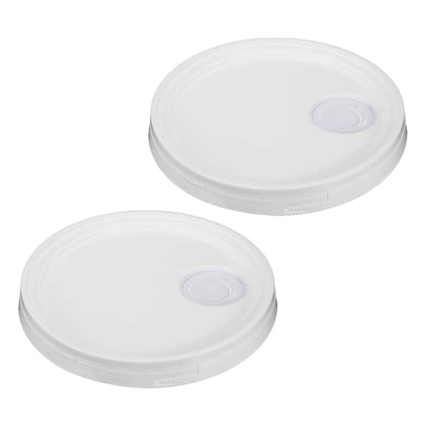 Plastic Paint Pail Lid with Pouring Spout for Bucket Seal Lids 2Pcs ...
