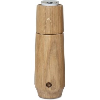CrushGrind Champagne Oak Wood Grinder - 6.5" Tall - Bed Bath & Beyond ...