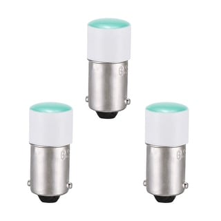 LED Bulbs 6.3V, Dashboard Light Green, BA9S Base 3Pcs - Green - Bed ...