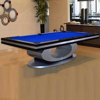 White Billiards Valenti Modern Slate Pool Table - 92undefined x ...