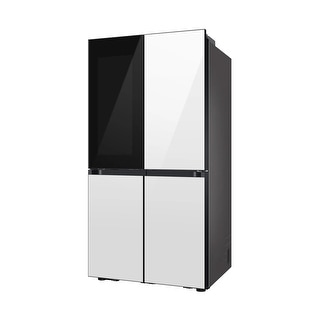 Samsung 29 cu Flex Bespoke 4-Door in Charcoal Beverage Zone Full Depth ...