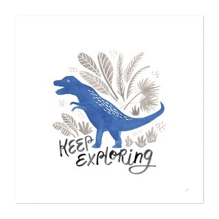 Dino Inspiration IV Typography Animals Inspirational Art Print/Poster ...