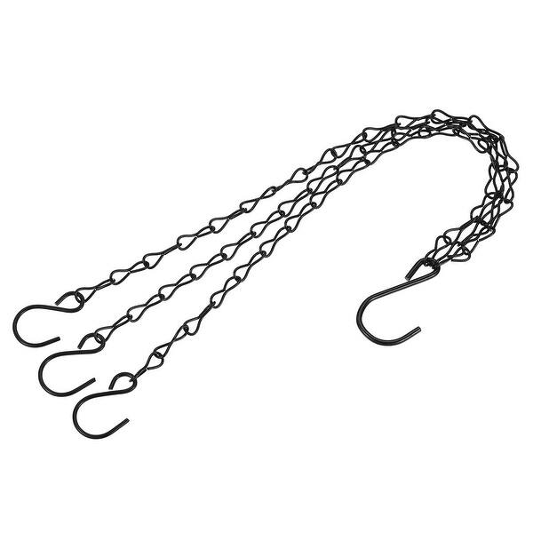 Hanging Chains 33cm Extension Link S Hooks Adjustable 3 Point Holder ...