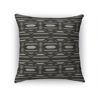 OPTIC CHARCOAL Accent Pillow by Kavka Designs - Bed Bath & Beyond ...