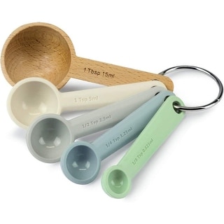 5pc Perfect Measure Silicone Measuring Spoons - Bed Bath & Beyond ...