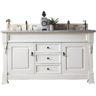 James Martin Vanities Brookfield 60" Free Standing Double Wood Vanity ...