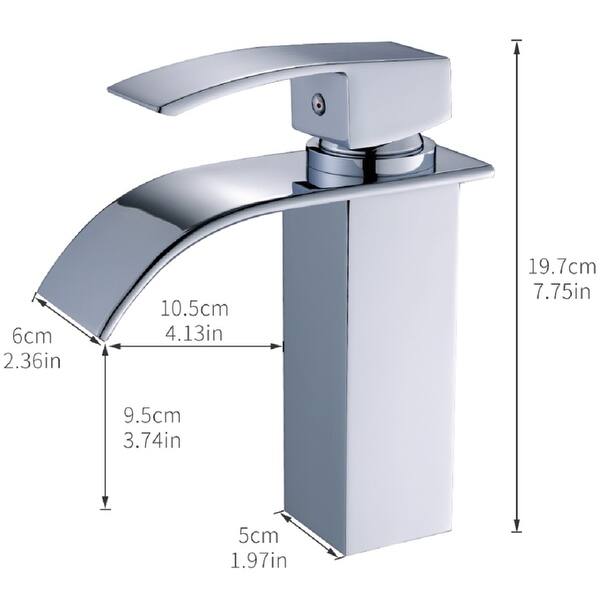 Copper Face Waterfall Faucet With High Value - Bed Bath & Beyond - 34431269