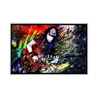 iCanvas "Dave Grohl - Nirvana, Foo Fighters "Everlong"" by ...