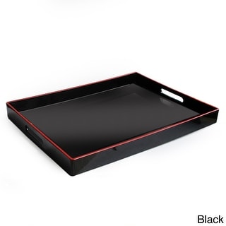 Rectangular Serving Tray with Handles - Bed Bath & Beyond - 8111103