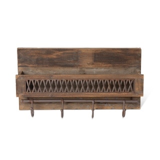 Iron Lattice Shelf Rack - 27.75"L x 7"W x 15"H - Bed Bath & Beyond ...