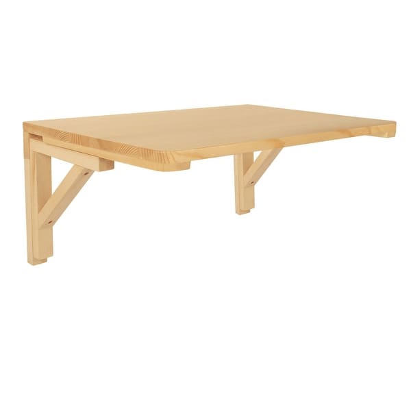 Multifunctional Wall Mounted Folding Desk Wooden Table Shelf ...