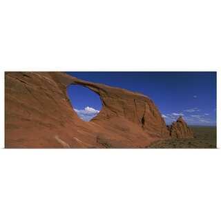 Poster Print entitled Low angle view of a rock formation, Hope Arch ...