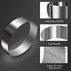 Round Stainless Steel Ring Adjustable Cake Mold Ring for Baking - Bed ...