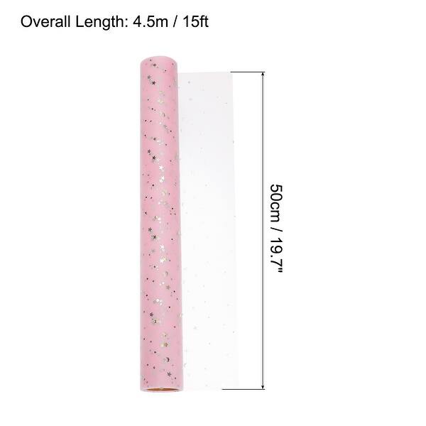 Flower Wrapping Mesh 15ft Floral Bouquet Packaging Moon Net Yarn Light ...