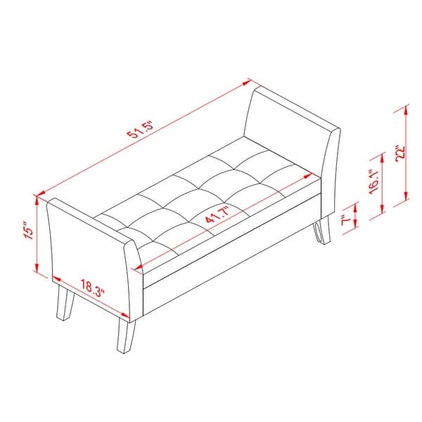 Bed Bench with Storage Space - Bed Bath & Beyond - 38998347