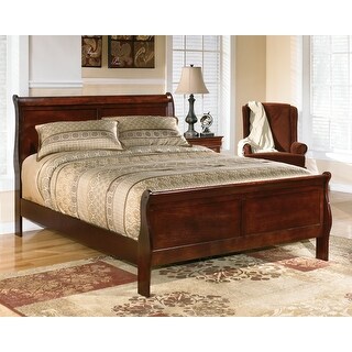 Alisdair Queen Sleigh Rails - Dark Brown - Bed Bath & Beyond - 25859538