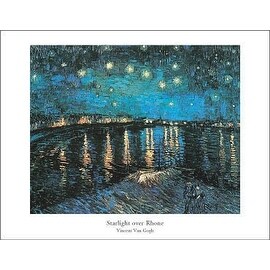 ''Starlight Over Rhone'' by Vincent van Gogh Huntington Graphics Art ...