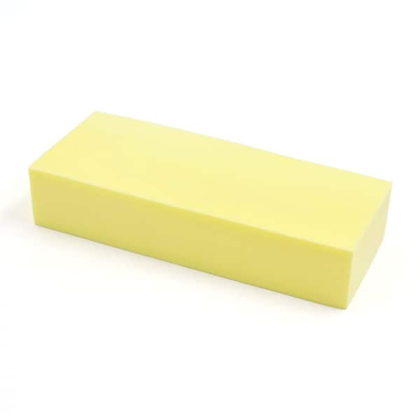 Yellow Rectangle Sponge Foam Car Vehicle Polishing Pad Cleaning Buffing ...