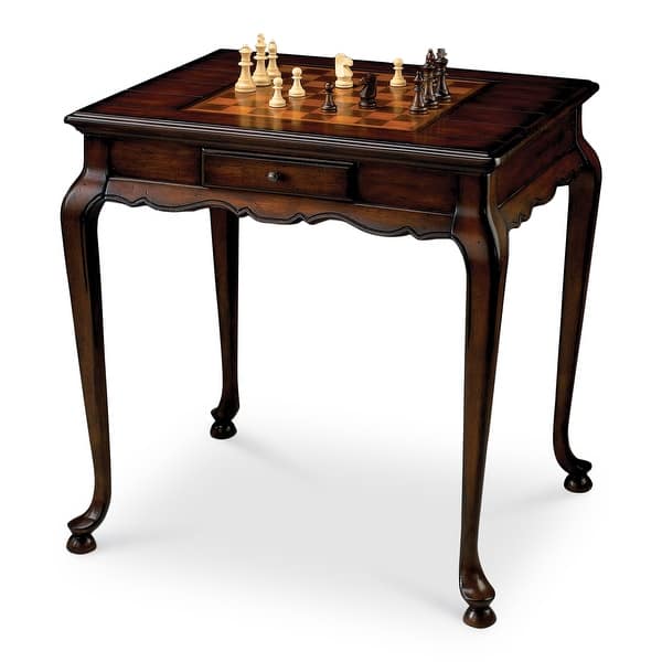 Butler Traditional Rectangular Game Table - Dark Brown - Bed Bath ...