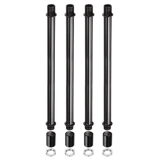 4set M10x1 Threaded Extension Rod Kit 250mm Coupling Nut with Pipe Hex ...