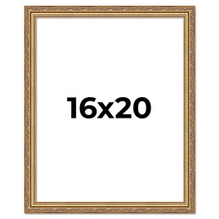 16x20 Frame Red Solid Wood Picture Frame Width 1.75 Inches | Interior ...