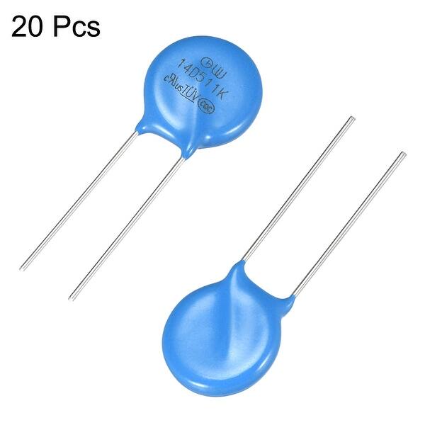 20Pcs Voltage Dependent Resistors AC 320V 14D511K Radial Lead Disc ...