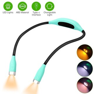 LED Neck Reading Light, Flexible USB Rechargeable - Bed Bath & Beyond ...
