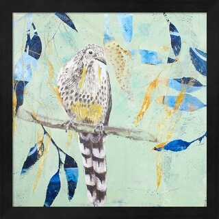 Trudy Rice 'A Thoughtful Wattlebird' Framed Art - Bed Bath & Beyond ...