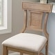 Ryder Handwoven Rattan Farmhouse Bar Stool - Bed Bath & Beyond - 23434339