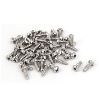 316 Stainless Steel Phillips Pan Head Self Tapping Screws Bolts 25pcs ...