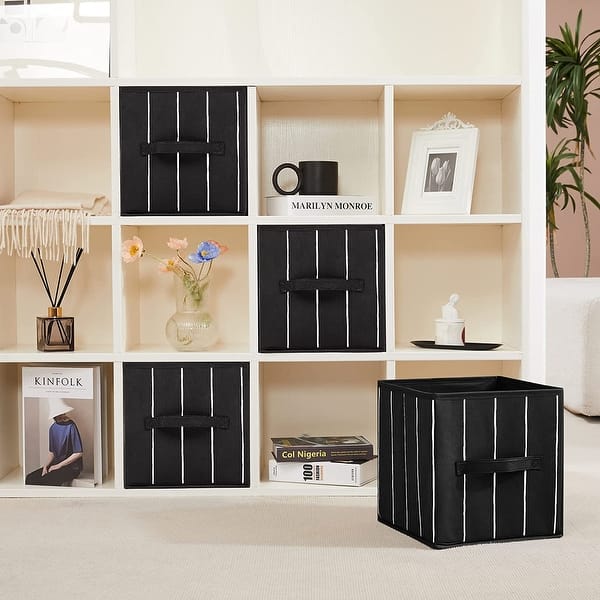Deconovo Storage Cubes Box (Set of 4) - Bed Bath & Beyond - 36139228