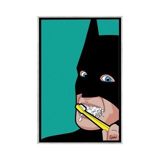 iCanvas "Bat-Brush" by Gregoire "Leon" Guillemin Framed - Bed Bath ...