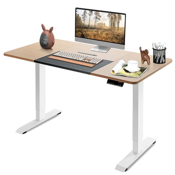 55 x 28 Inch Electric Standing Sit-Stand Height Adjustable Splice Board ...