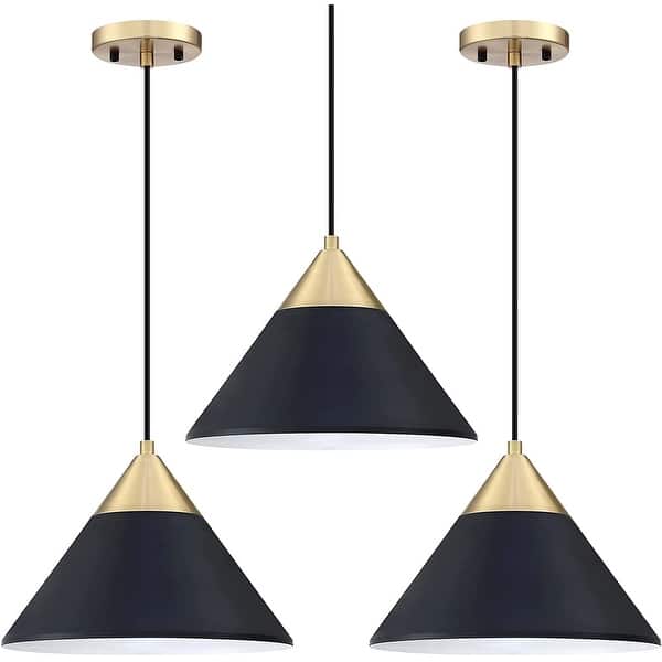 3 pack modern industrial pendant light indoor pendant ceiling light ...