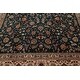 Hand Knotted Teal Persian Wool & Silk Traditional Oriental Area Rug ...
