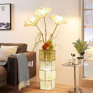52" Modern Standing Floor Lamp LED Night Light Art Decor - 1 - Bed Bath ...