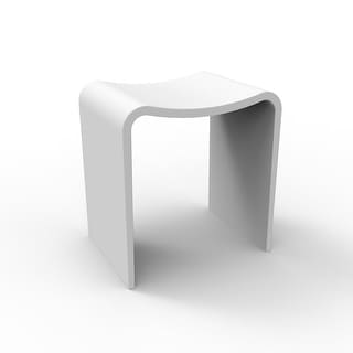 Tubcraft Freestanding Shower Seat Solid Surface Shower Stool - 15.75'' - Bed Bath & Beyond ...