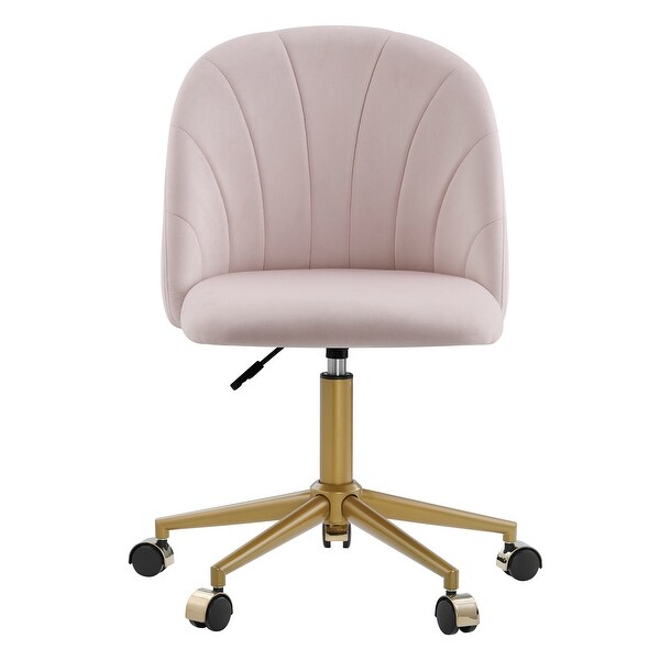 Velvet chair desk store