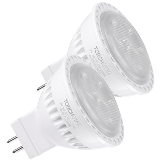3W LED MR11 Light Bulb GU4 Base, Energy-Efficient - 2PACK - Bed Bath ...