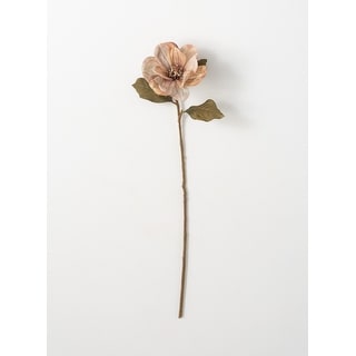 Sullivans Artificial Magnolia Stem 27"H Off-White Flowers - 7"L x 7"W x ...